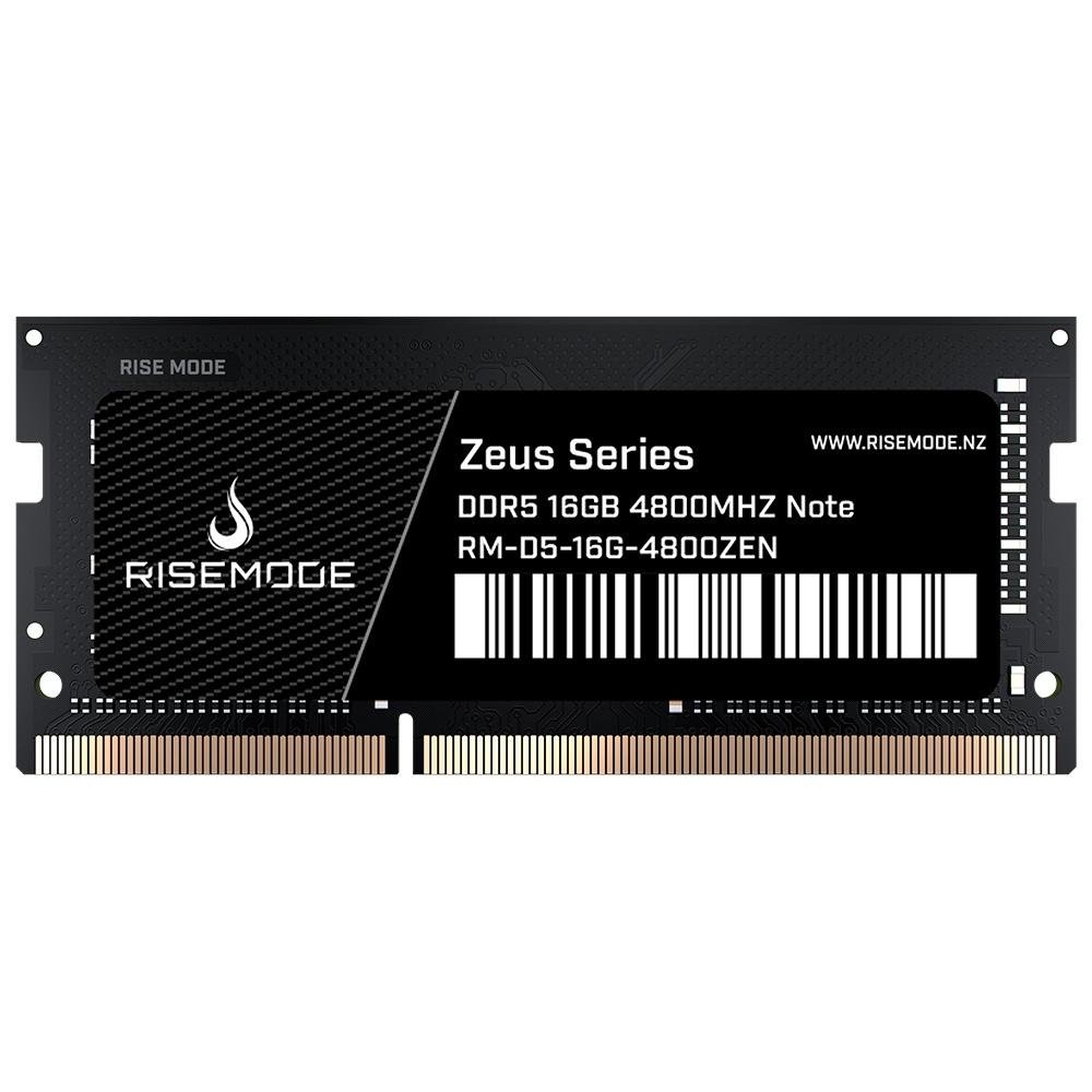 Rise Mode Zeus Series 16GB (1x16GB) DDR5 SO-DIMM 4800MHz CL40 Preto ...